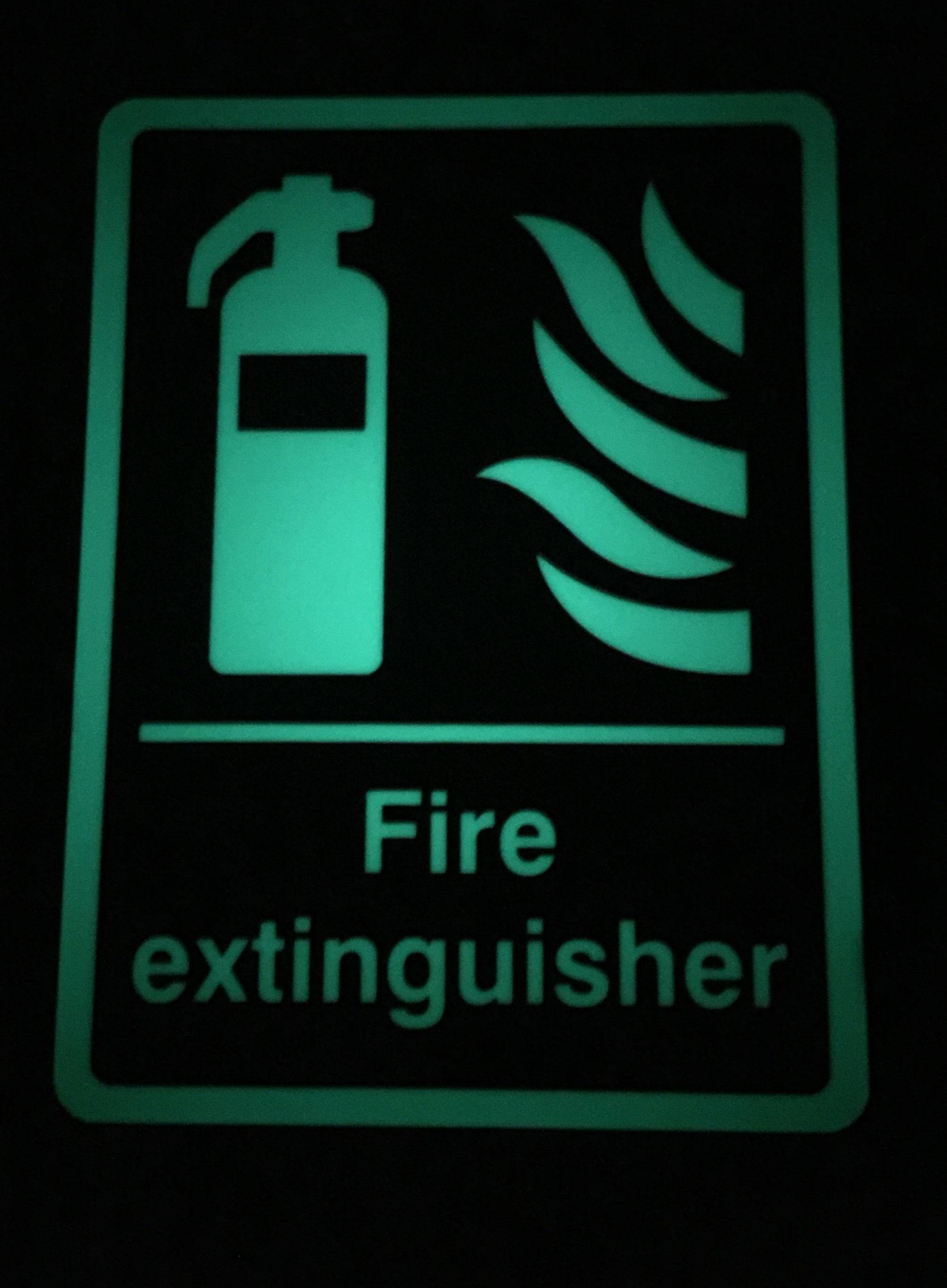 Fire Extinguisher Sign – LB Glow – LB Safety Supplies